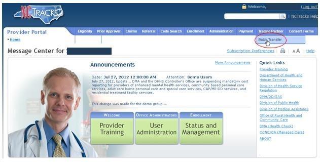 Submitting claims to NCTracks – Caretime Knowledge Center